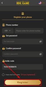 BDG Game Login - Bdg Game login